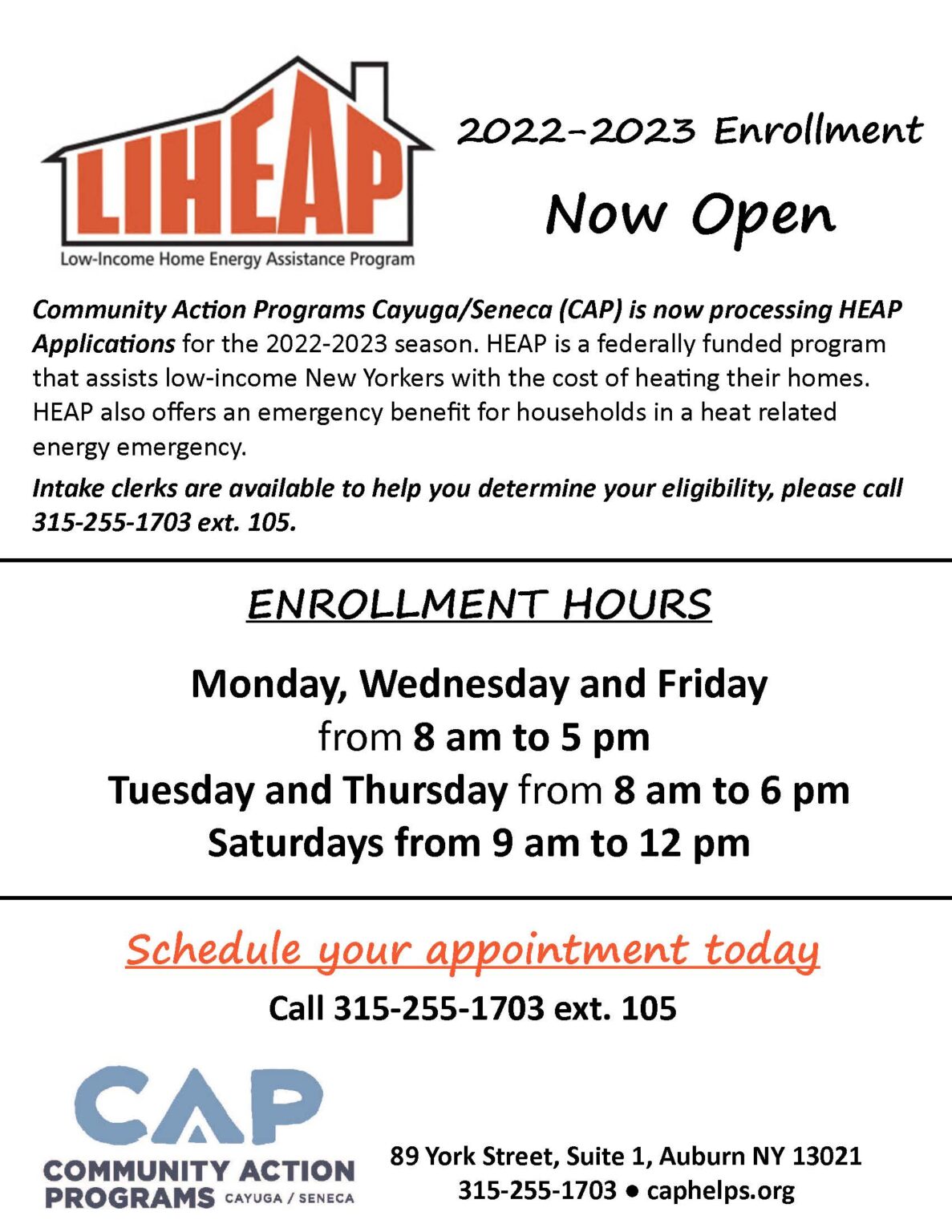 Programs – CAP Cayuga/Seneca